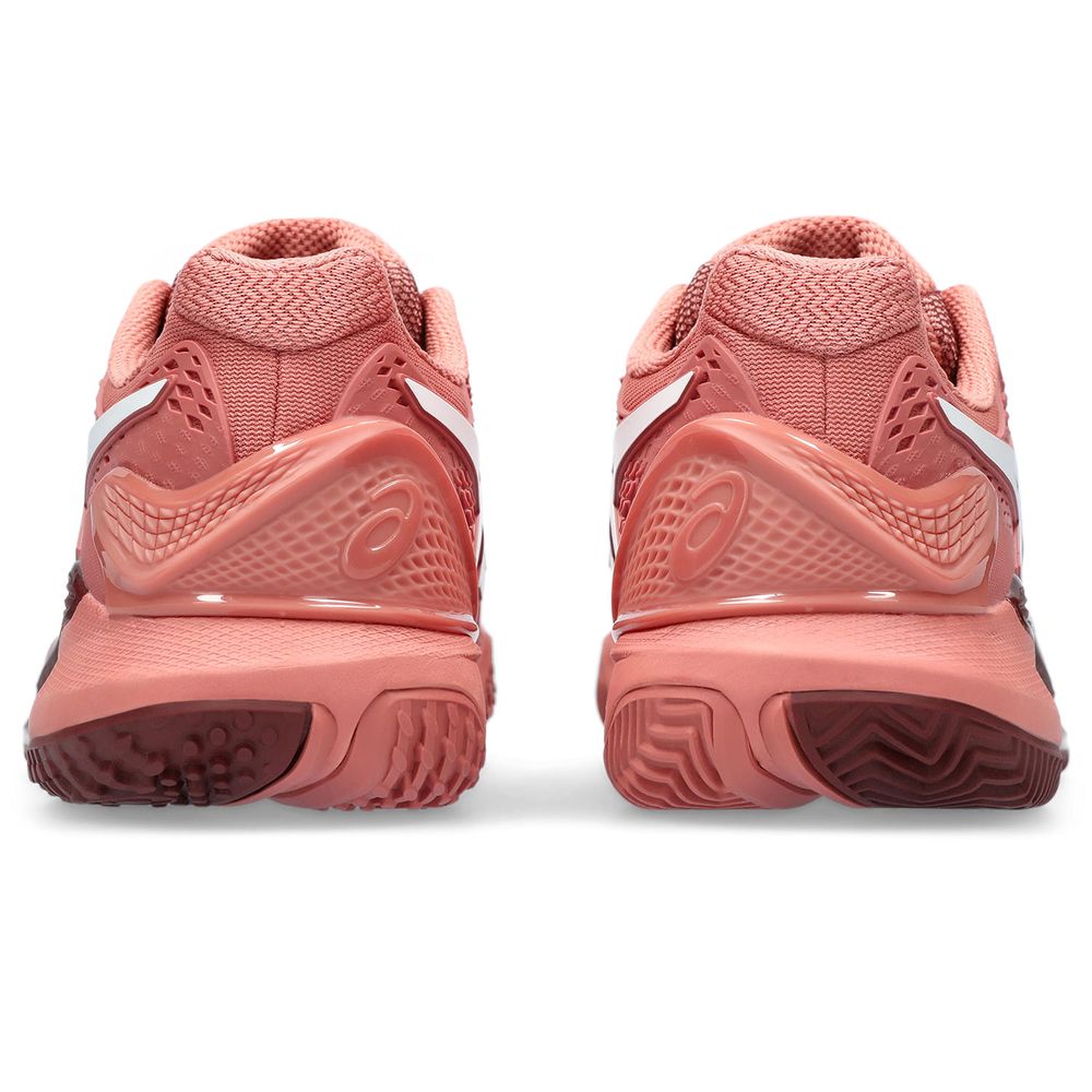 Tenis Asics Gel Resolution 9 Clay Femenino Rosado New Asics